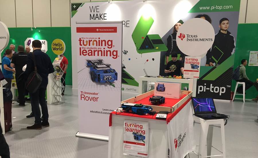 Texas Instruments présente son tout premier robot éducatif, le TI ...