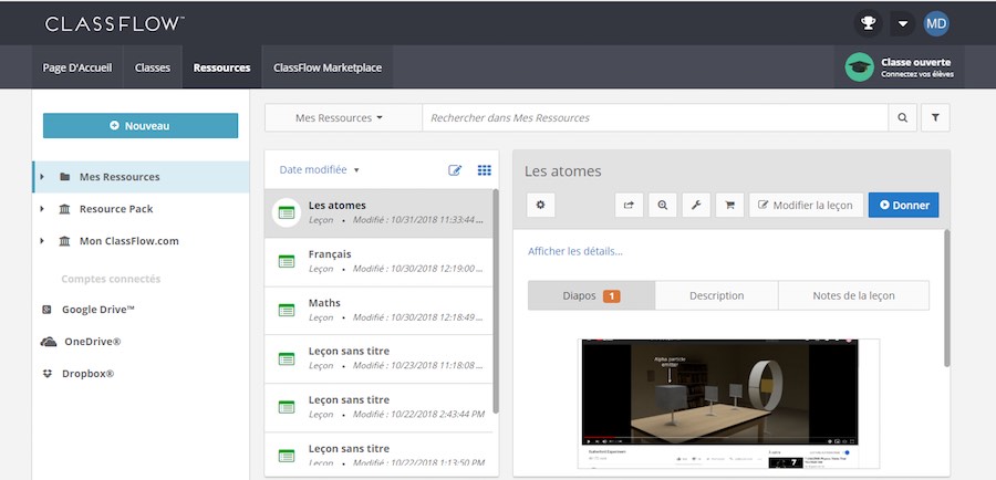 ClassFlow, le logiciel collaboratif pour l’enseignant et l’élève - Ludomag
