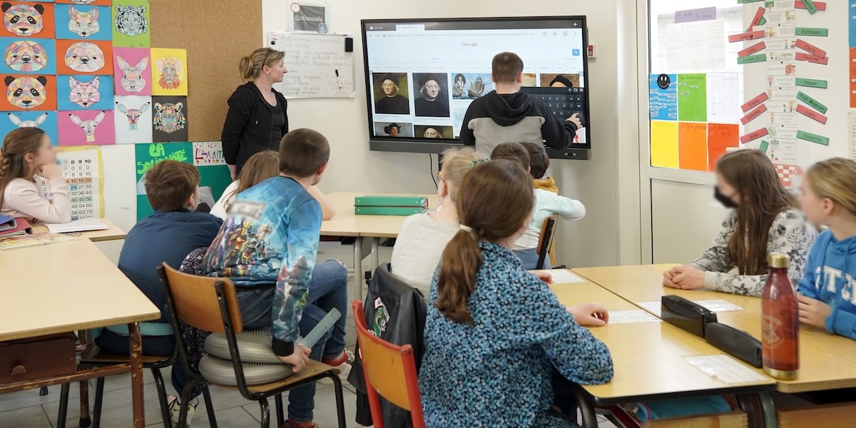 Numérique : les Tableaux Blancs Interactifs BenQ certifiés Google EDLA ...